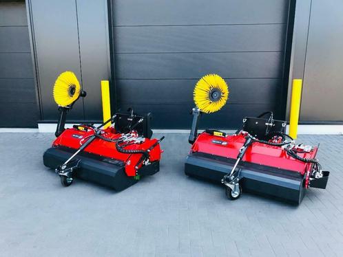 ≥ Hydraulische veegmachine 150 of 180 cm mini-shovel — Agrarisch ...