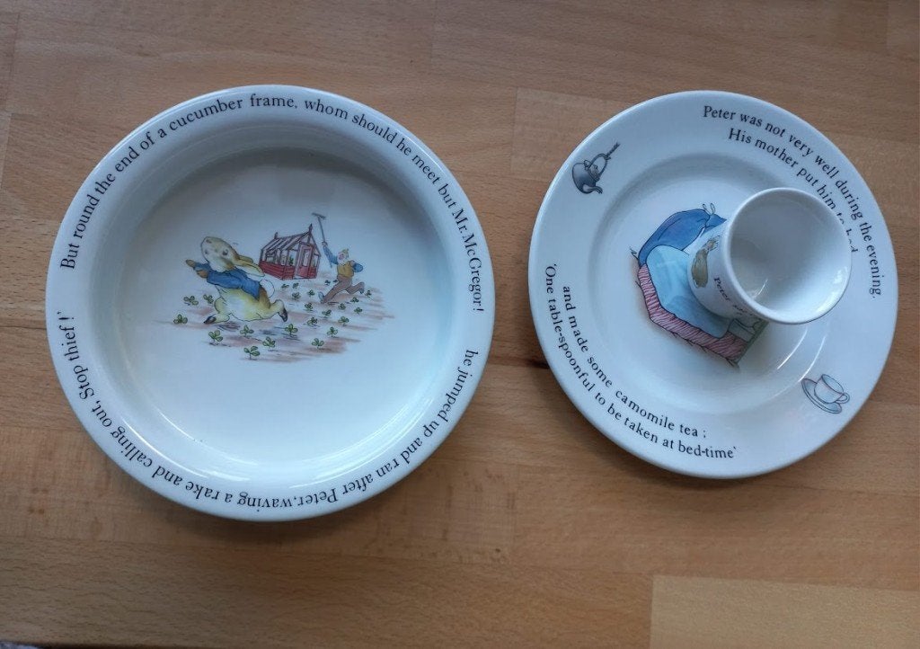 ≥ Mooi setje Wedgewood-servies van Peter Konijn (m2406091683 ...