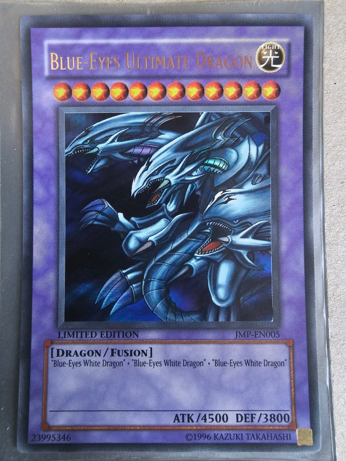 ≥ Yu-Gi-Oh! Blue-Eyes Ultimate Dragon JMP-EN005 (m2405555356 ...