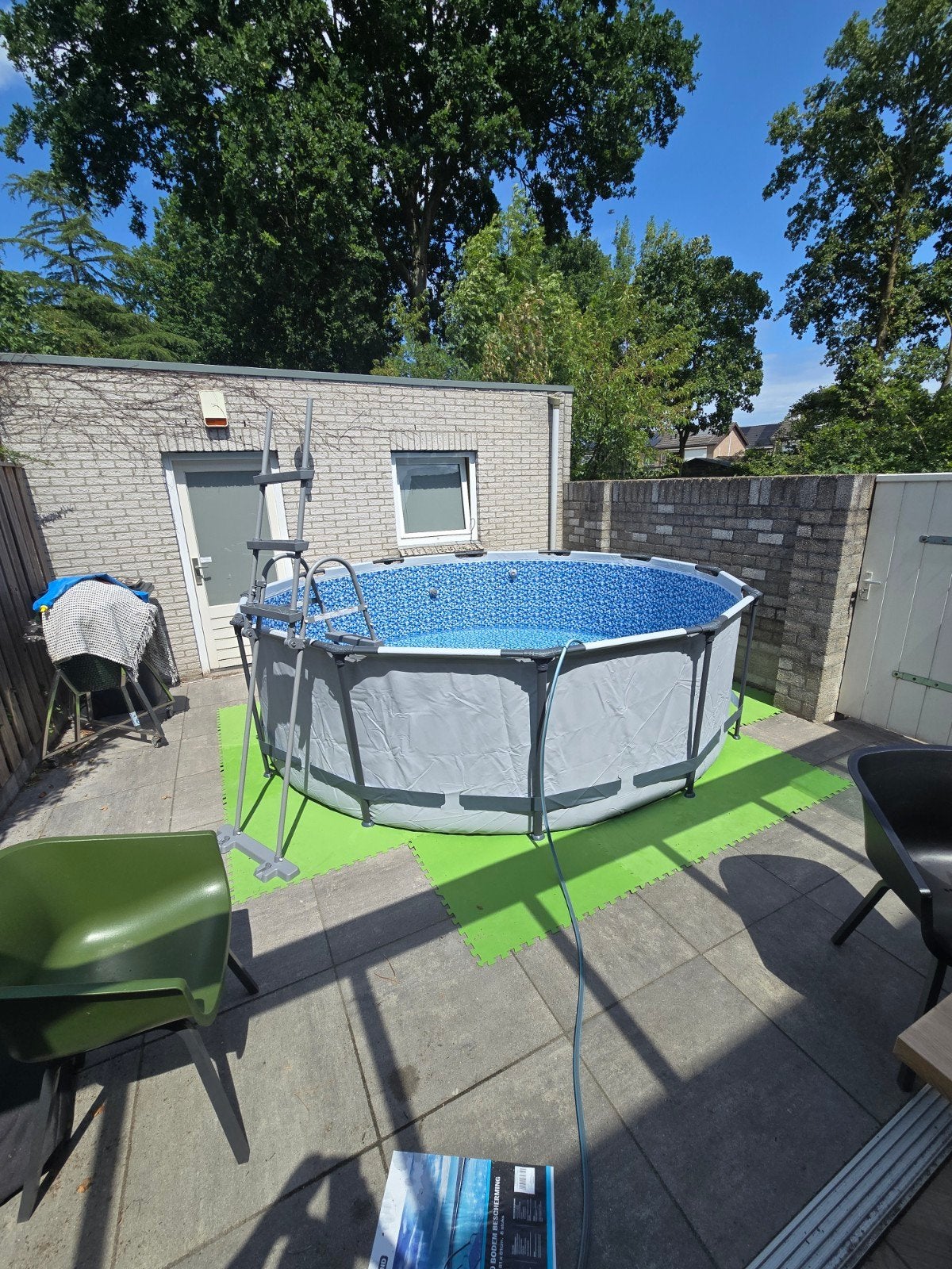 ≥ Rond zwembad 360 cm met complete set, 1 jaar gebruikt (m2407394781 ...
