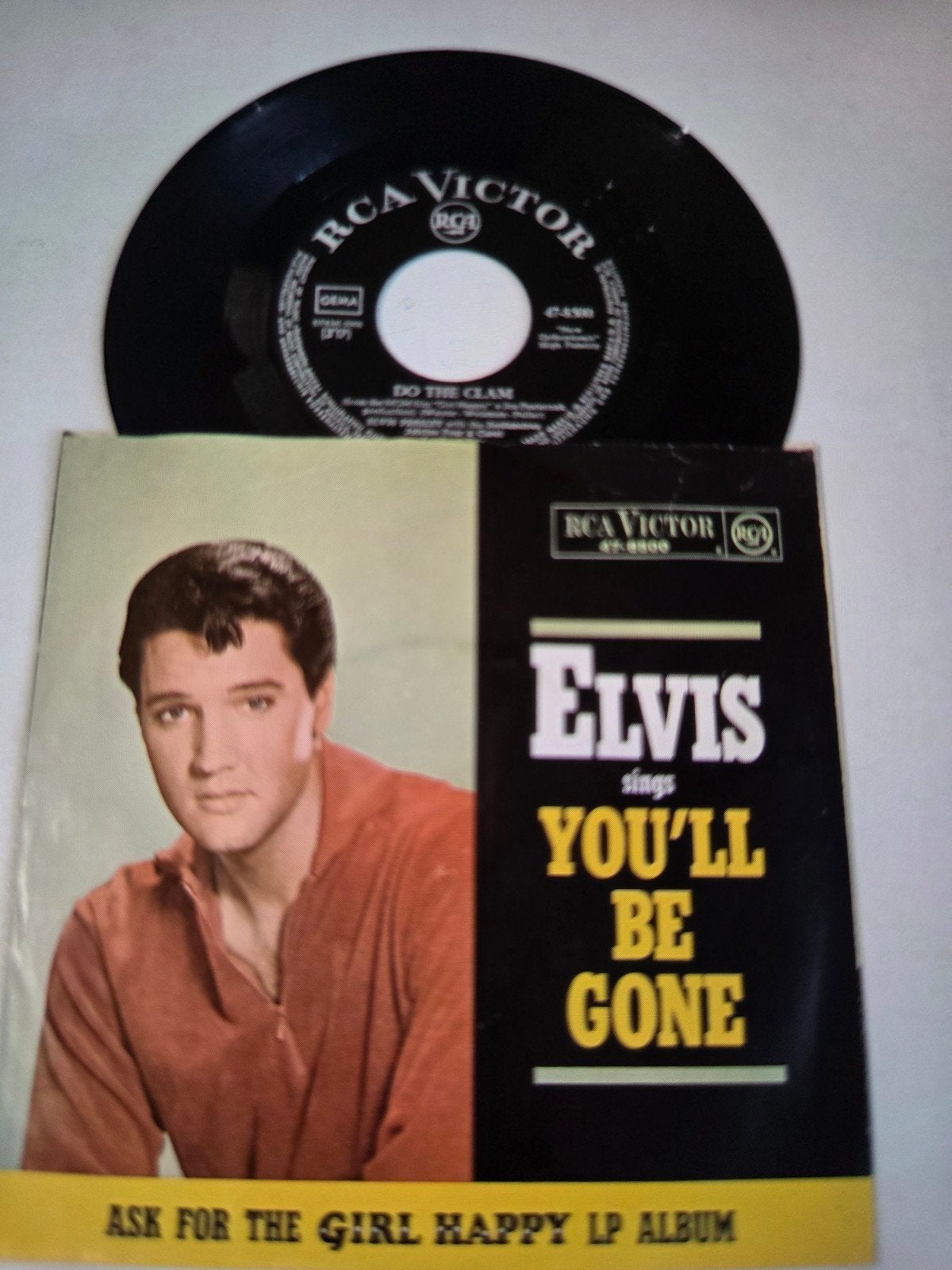≥ Elvis Presley - Do The Clam / You'll Be Gone (Single) — Vinyl Singles ...