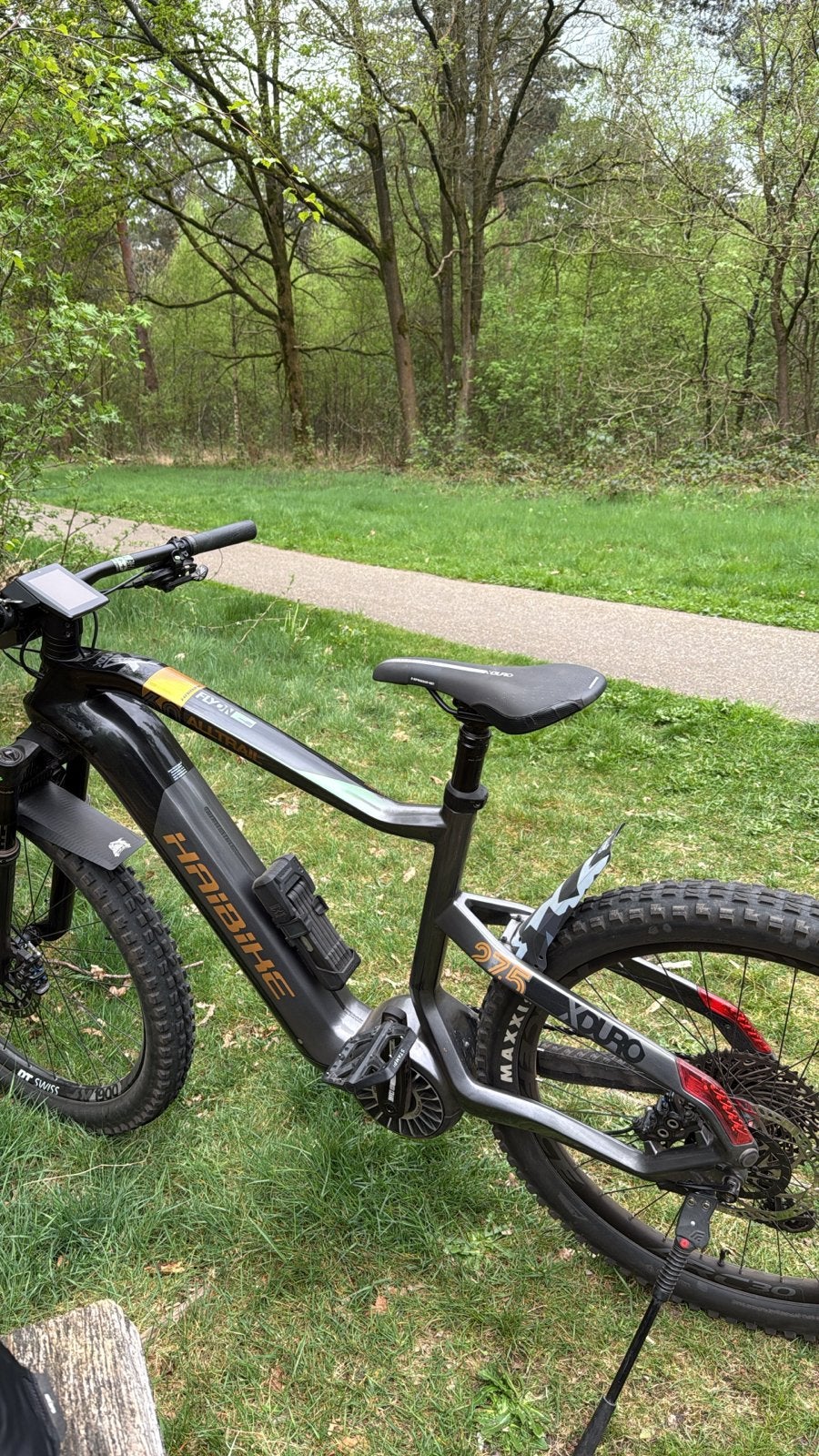 ≥ Haibike FlyOn AllTrail 6.0 E-MTB met defecte batterij — Fietsen ...