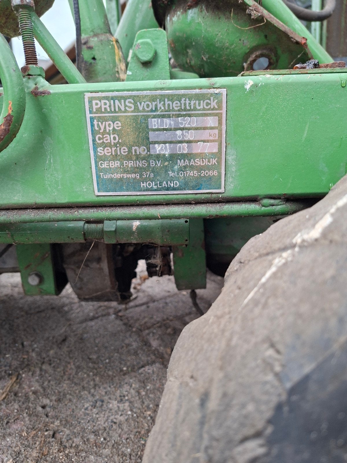 ≥ PRINS Vorkheftruck BLD 520 - 850 kg hefvermogen (m2406733726 ...