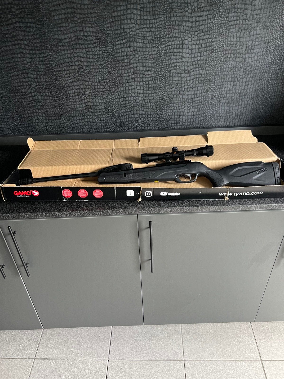 ≥ ZGAN GAMO quiker 10 met richtkijker — Biljarten en Poolen — Marktplaats