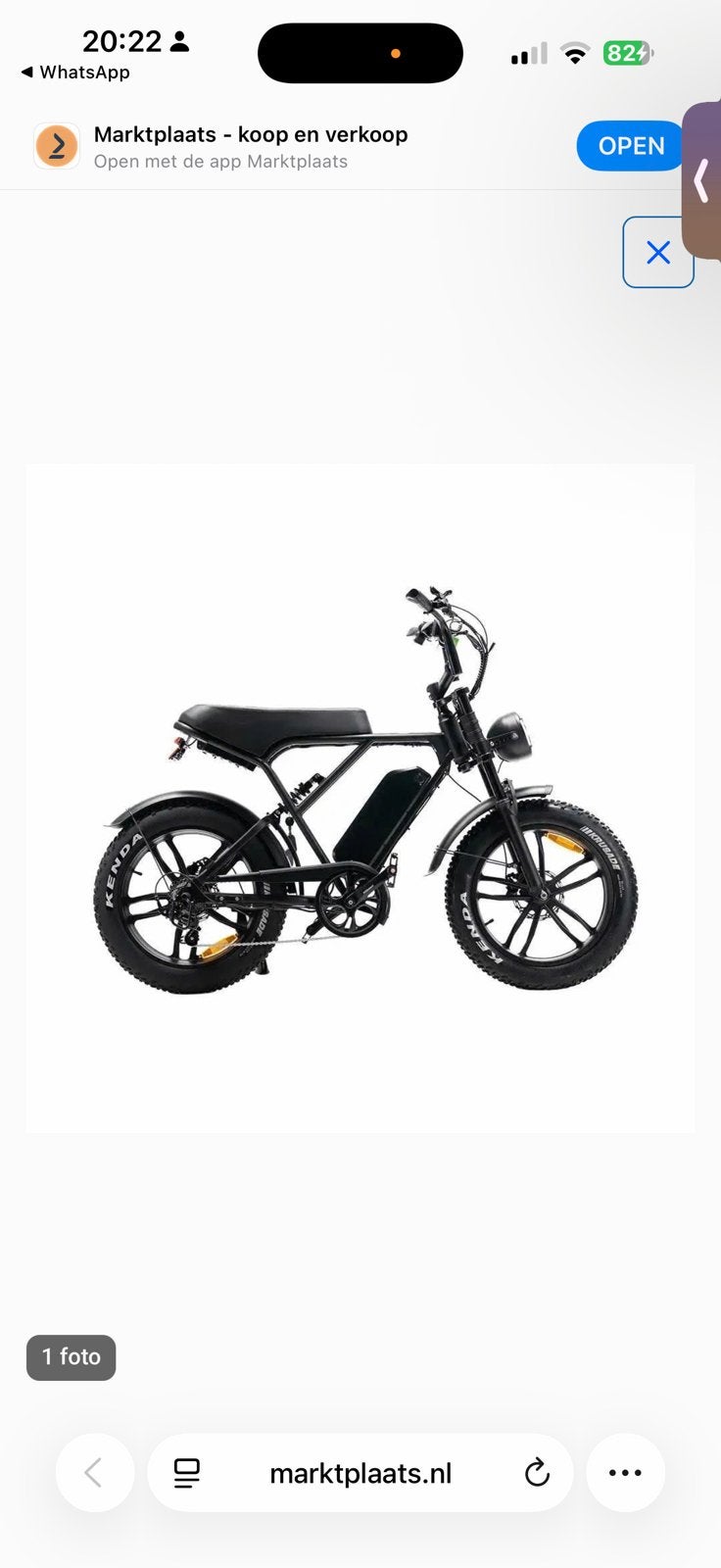 ≥ NIEUWE FATBIKE OUXI H9 (nieuwprijs 1250) + slot — Brommers | Tomos ...