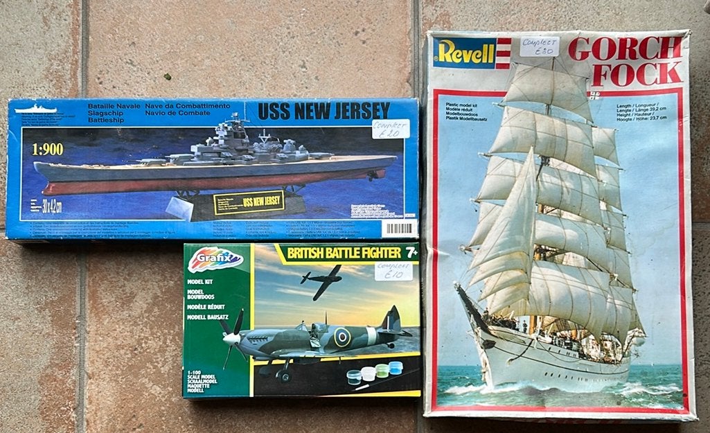 ≥ Modelbouw schepen en vliegtuig (Revell, Grafix) — Modelbouw | Boten ...