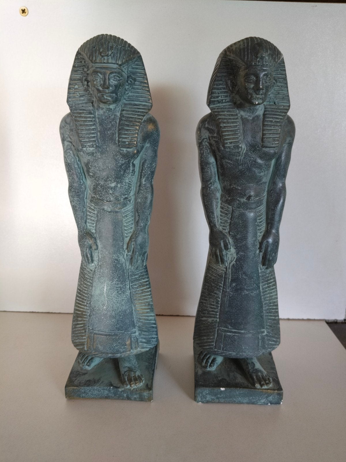 ≥ Set van 2 Egyptische Farao Beelden - Decoratief — Kunst | Beelden en ...