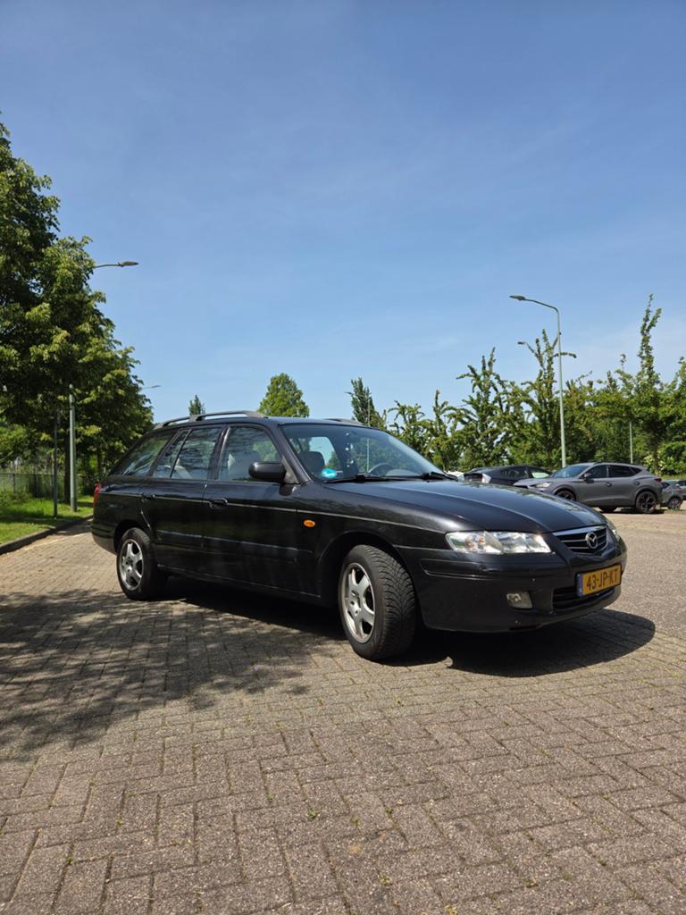 ≥ Mazda 626 1.8 Wagon Comfort 2002 Zwart — Mazda — Marktplaats