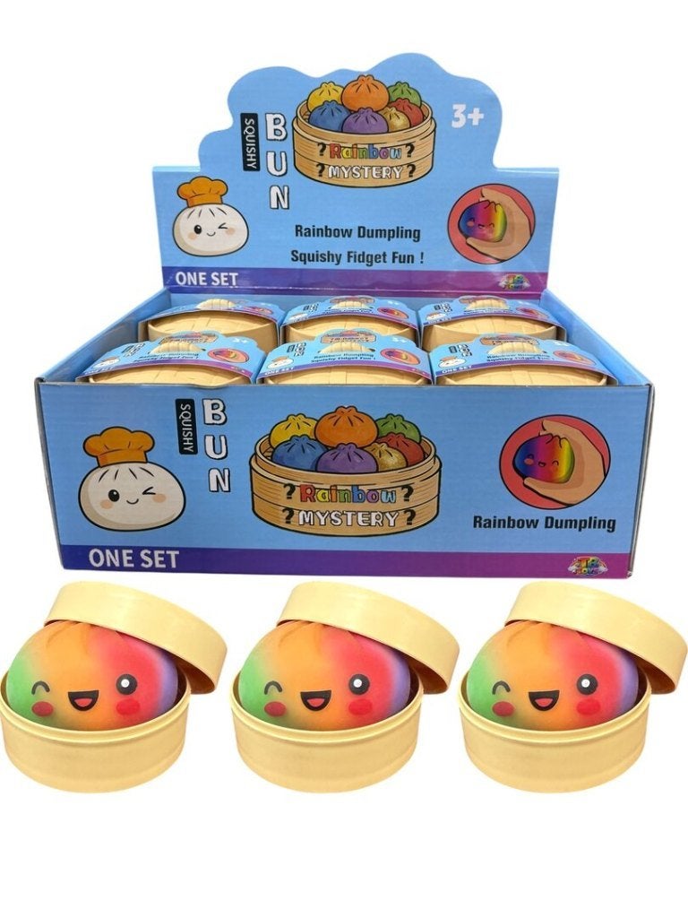 ≥ Squishy dumpling maxi rainbow — Speelgoed — Marktplaats