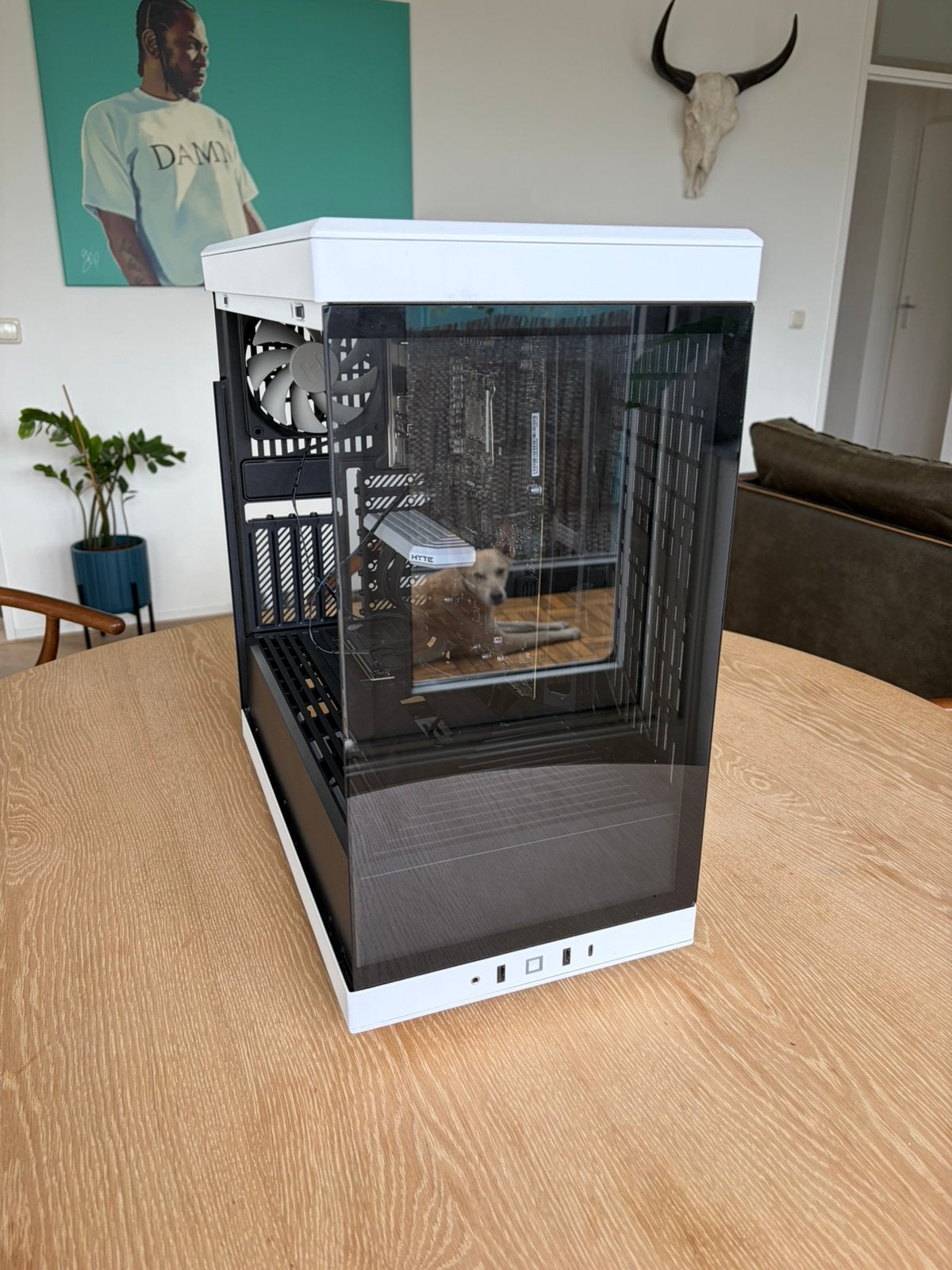 ≥ PC Case incl. Moederbord met cpu en stand op wieltjes — Desktop Pc's ...