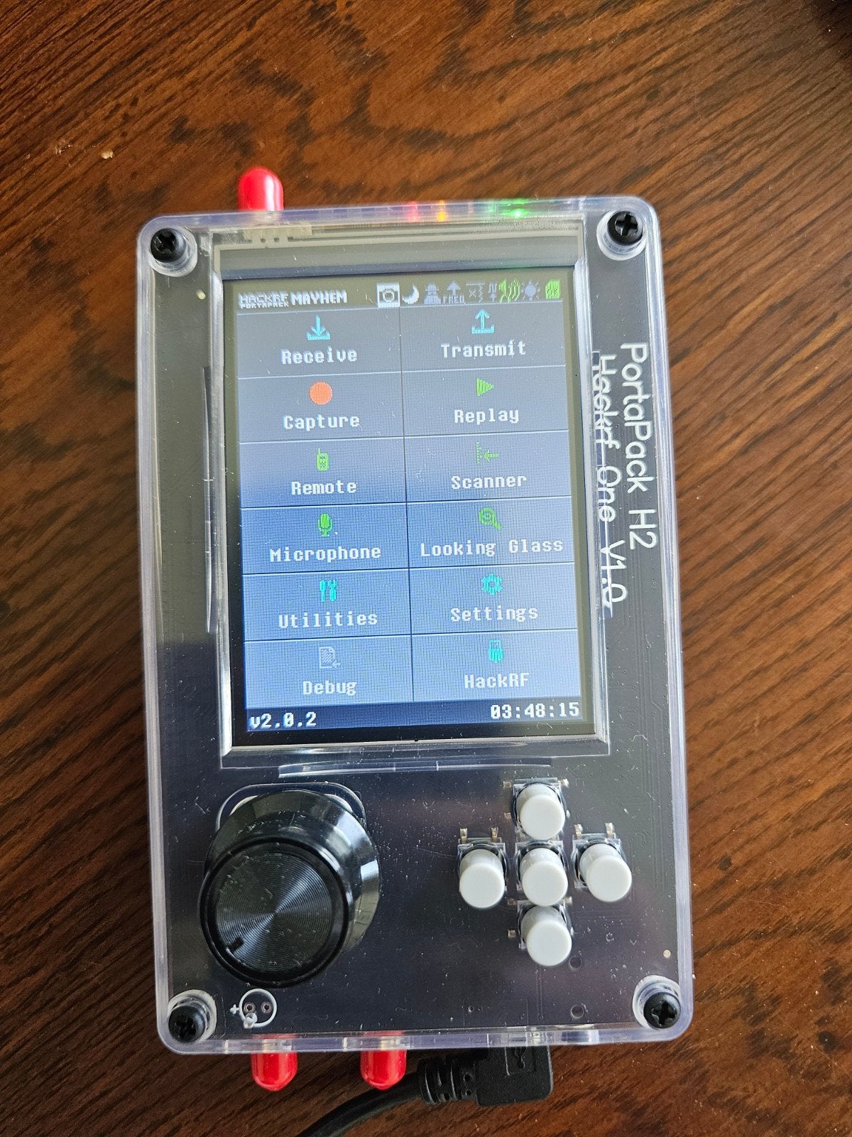 ≥ HackRF One + PortaPack H2 SDR | Mayhem firmware | 5 antennes ...