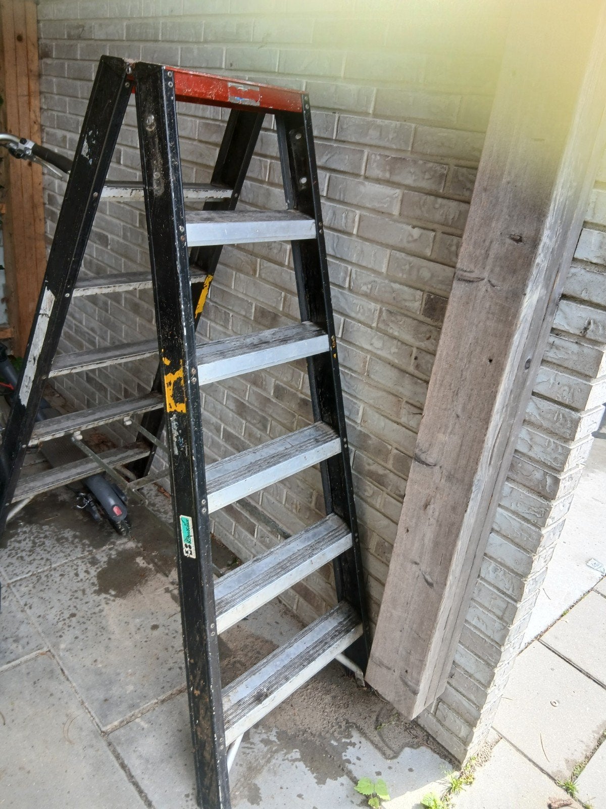 ≥ Stevige gebruikte trap/ladder — Ladders en Trappen — Marktplaats
