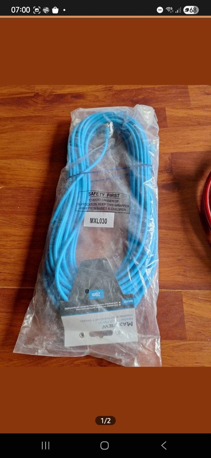 ≥ Gratis! Maxview flexibele koala kabel met F-stekker — Audiokabels en ...