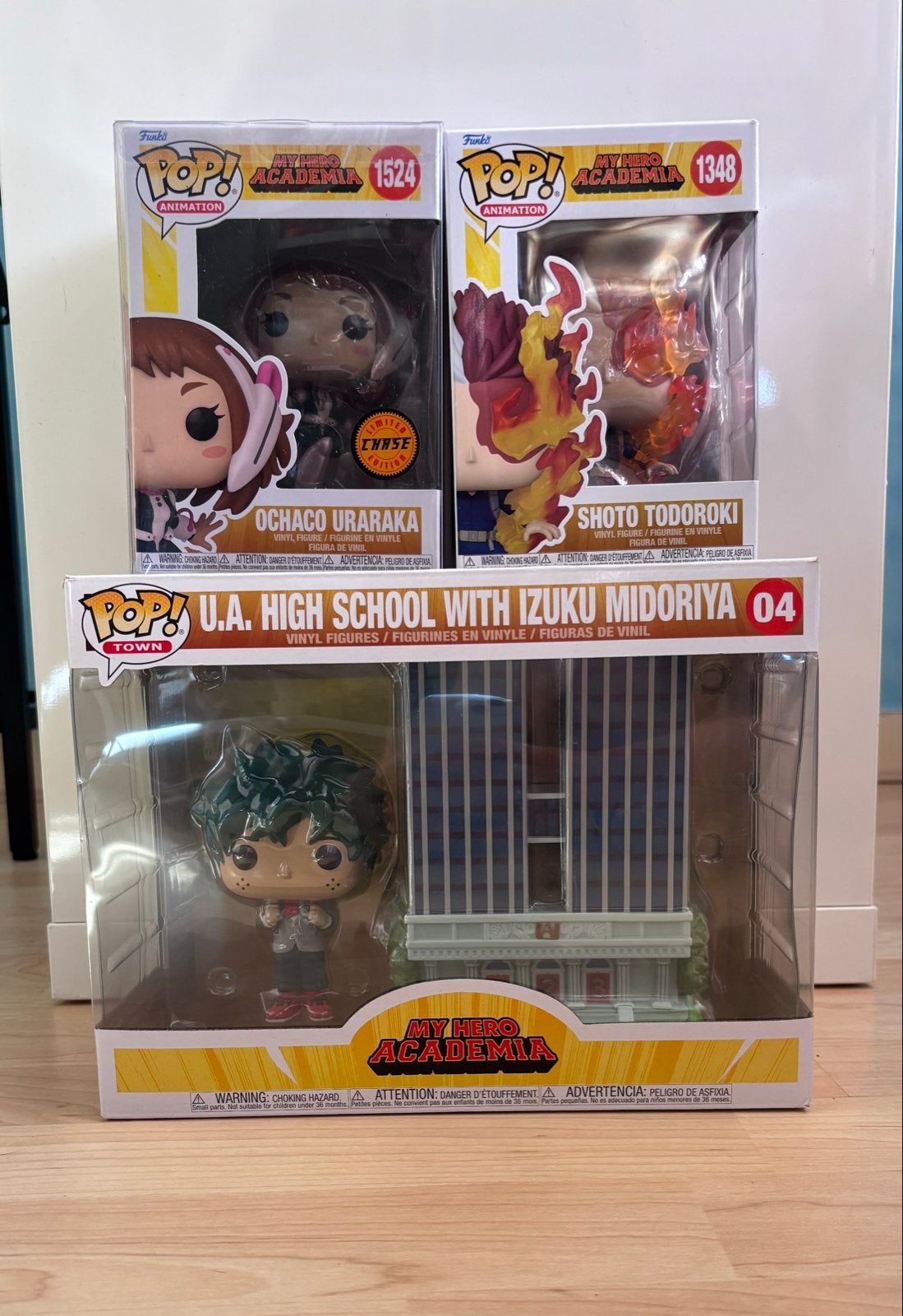 ≥ Funko Pop! My Hero Academia Set - Izuku, Ochaco, Shoto — Poppetjes en ...
