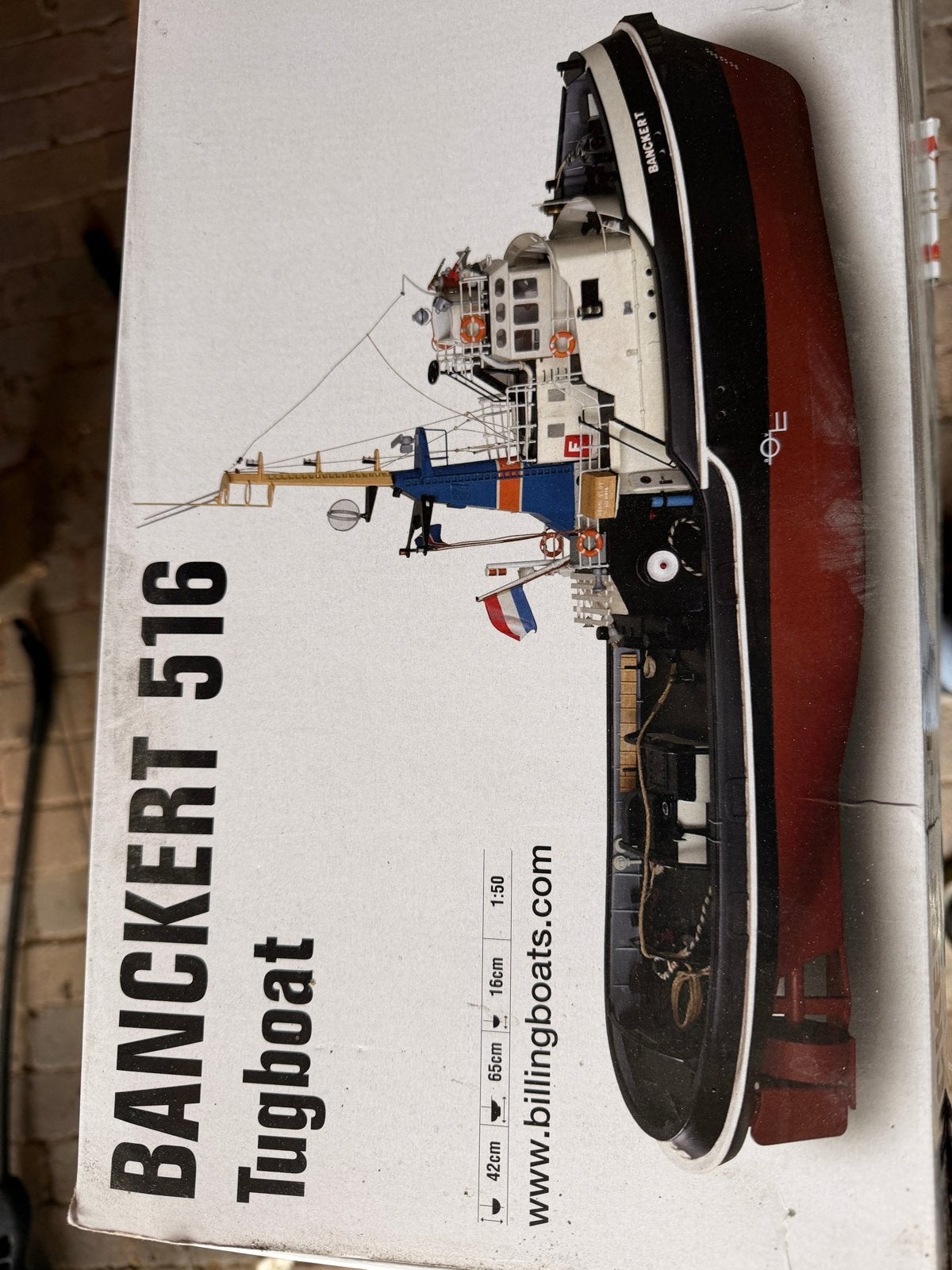 ≥ Deels gebouwde Banckert 516 schaalmodel met airbrush set — Modelbouw ...