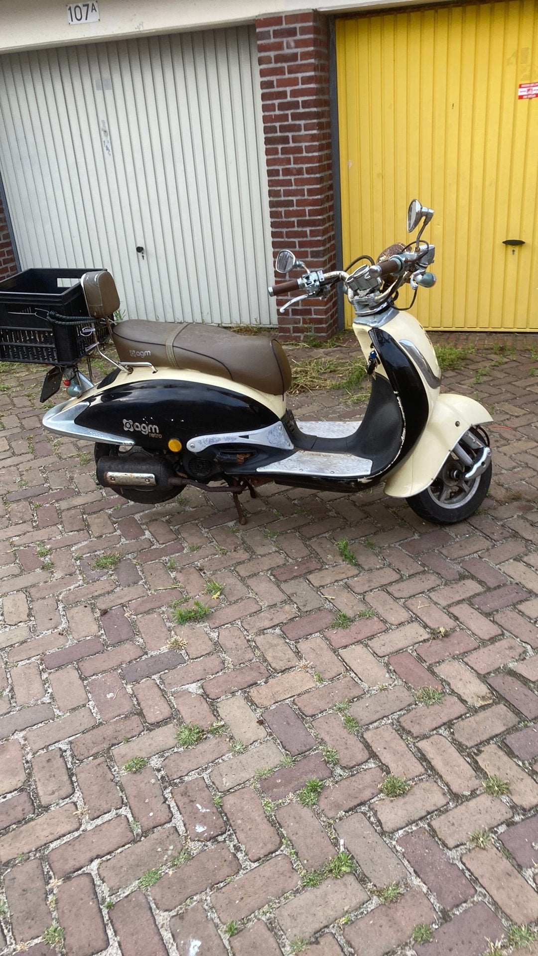 ≥ Rijdende Retro AGM Scooter - Cross of Onderdelen (m2408344246 ...