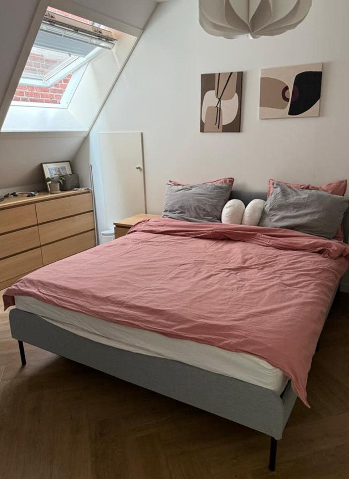 ≥ IKEA SLATTUM bed 160x200 met matras (m2405999169) — Kinderkamer ...