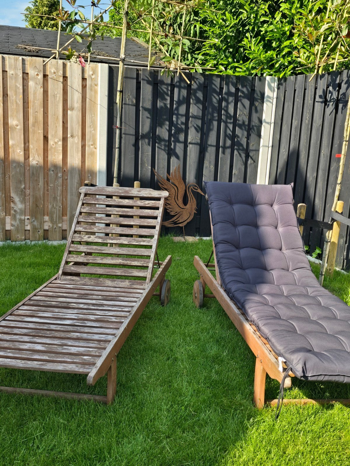 ≥ 2 Jutlandia FSC houten ligbedden met kussens — Ligbedden — Marktplaats