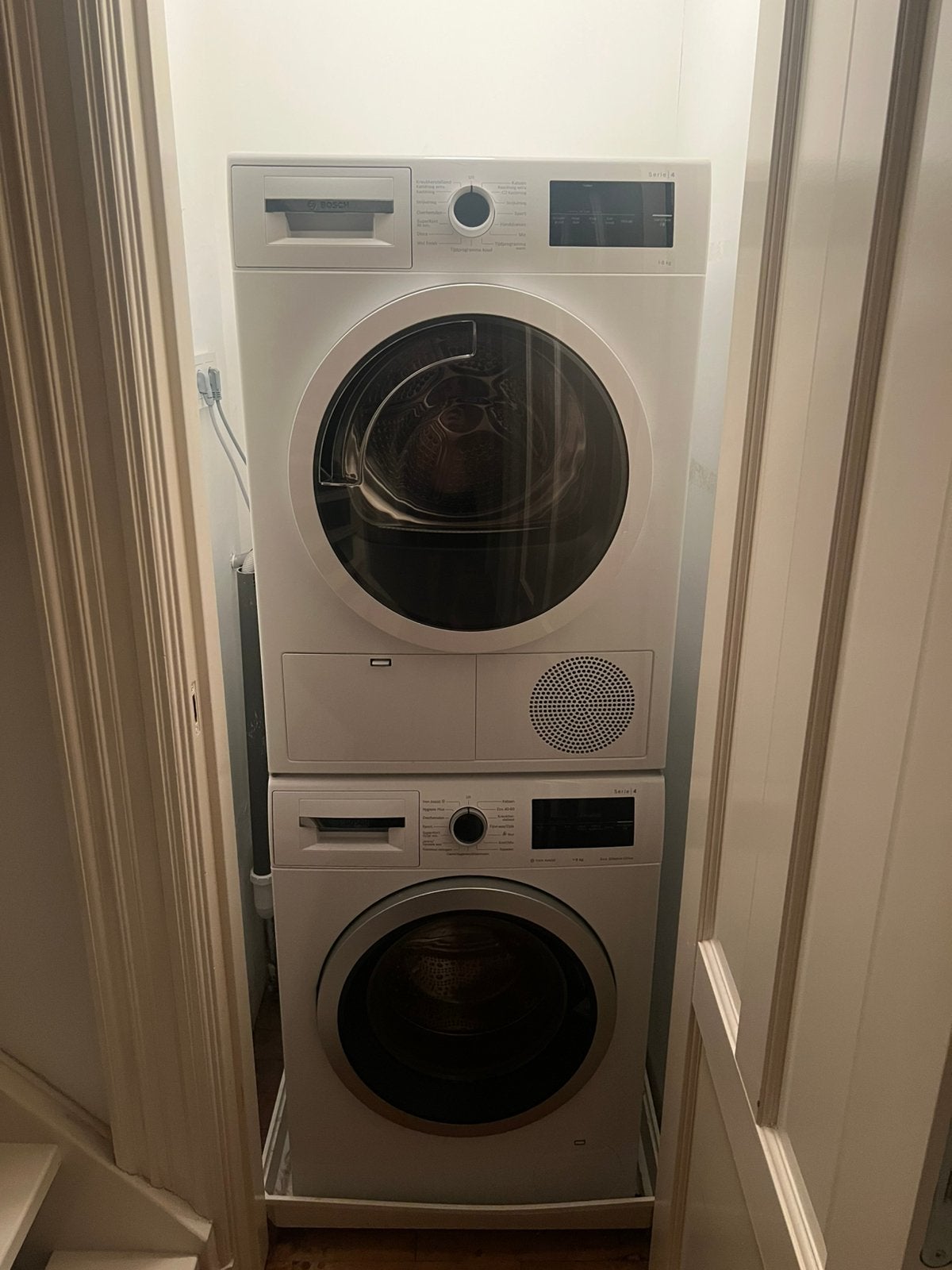≥ Gloednieuwe Bosch wasmachine + droger – set – A‑kwaliteit ...