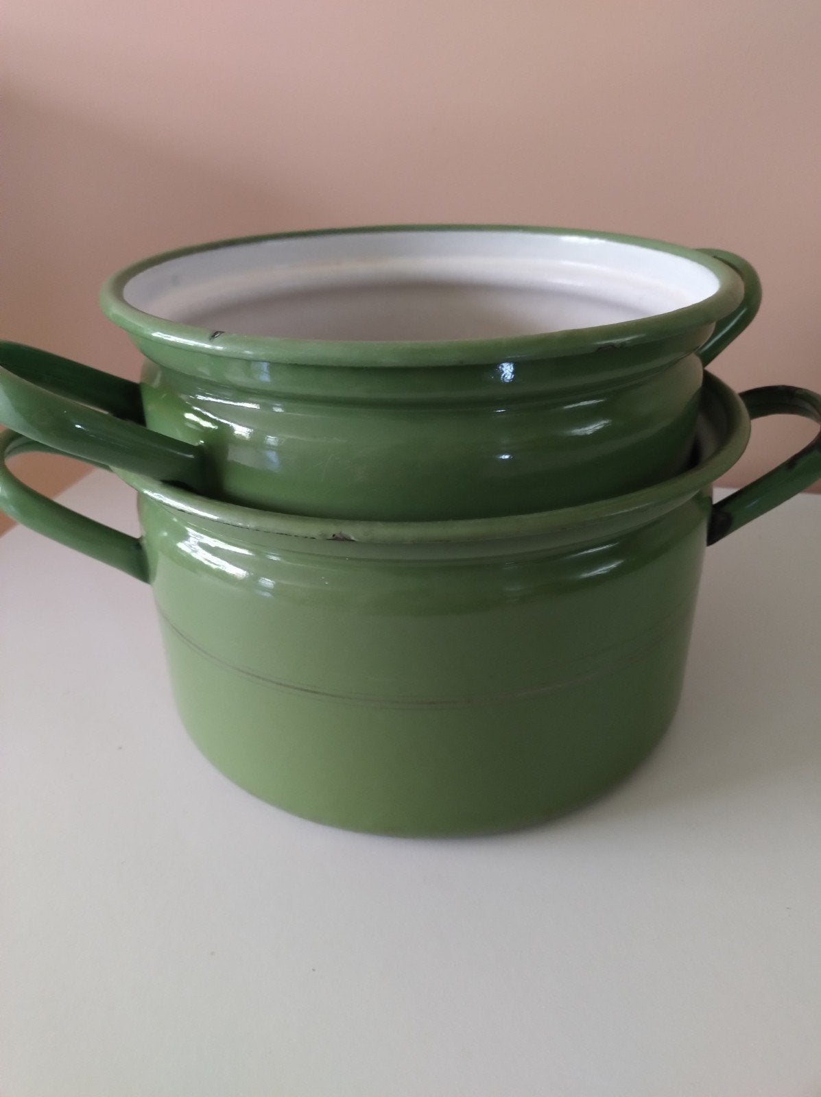 ≥ Vind handvat pan in Antiek | Emaille op Marktplaats