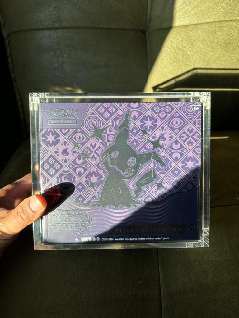 ≥ Pokémon Paldean Fates Elite Trainer Box Mimikyu ...
