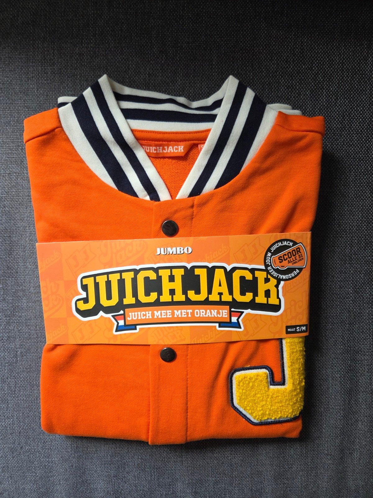 ≥ Jumbo Juichjack Oranje Maat S/M Nieuw — Supermarktacties — Marktplaats