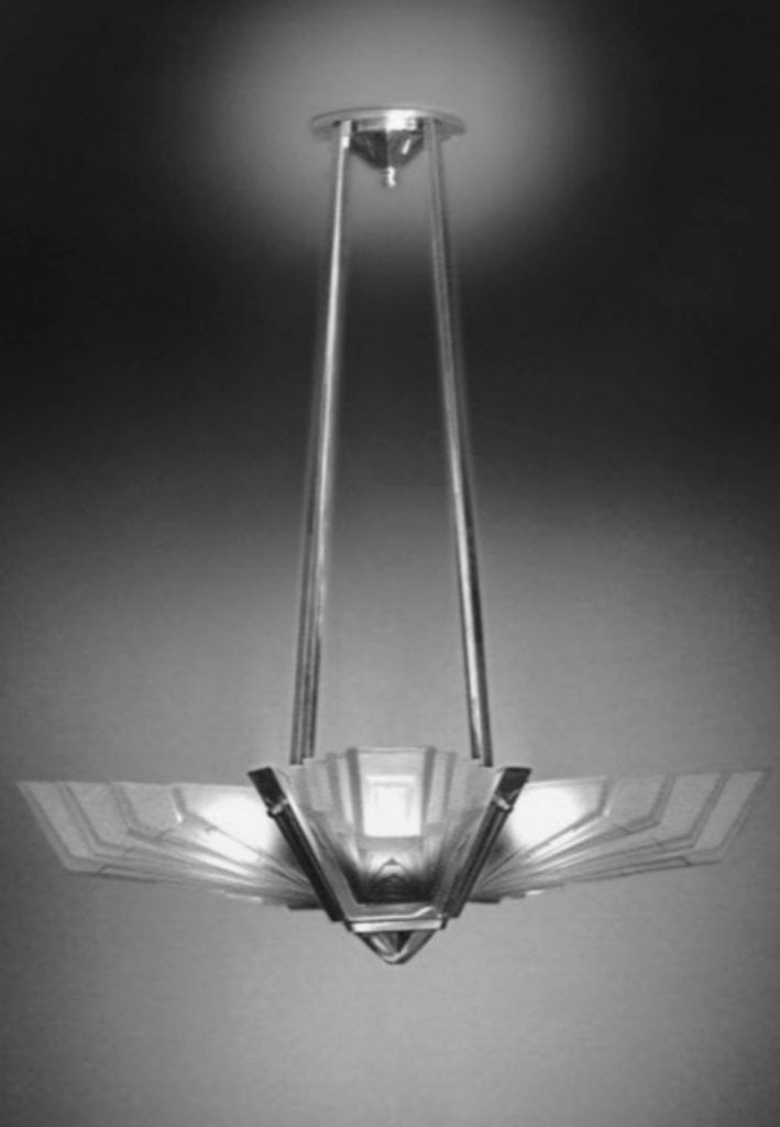 ≥ Muller Freres hanglamp (m2402463526) — Antiek | Lampen — Marktplaats