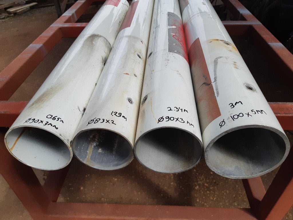 ≥ Buis aluminium,: ø90mm, ø100mm — Buizen en Afvoer — Marktplaats