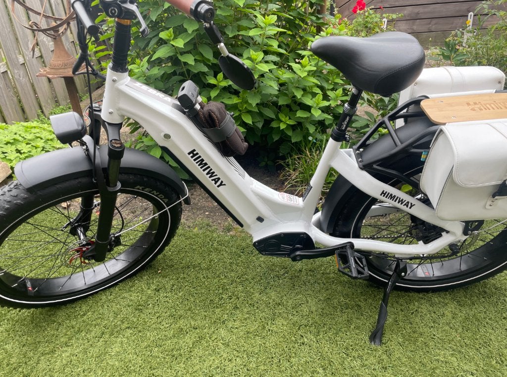 ≥ Himiway Zebra, Wit...heel schoon veel extra's — Elektrische fietsen ...