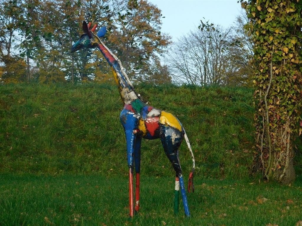 ≥ giraffe , tuinbeeld metaal (m2408267964) — Tuinbeelden — Marktplaats