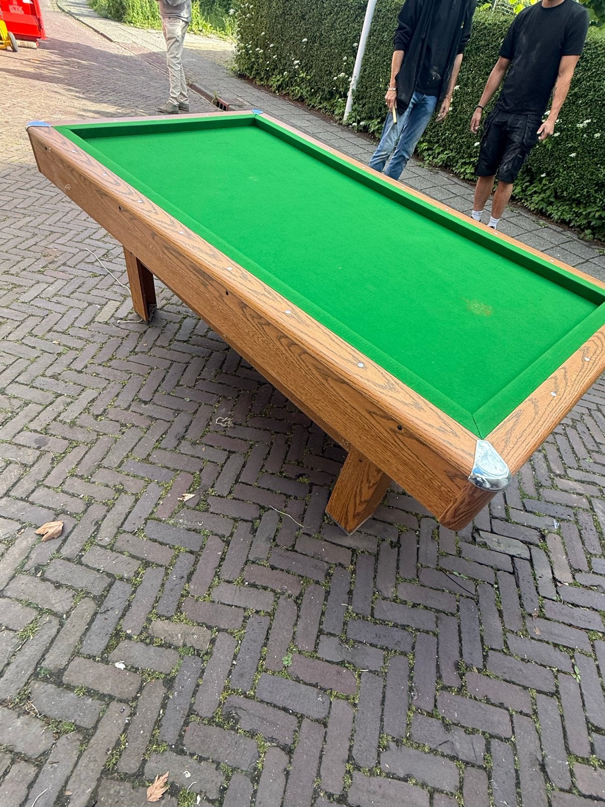 ≥ NIEUW Pooltafel met Groen Laken — Biljarten en Poolen — Marktplaats