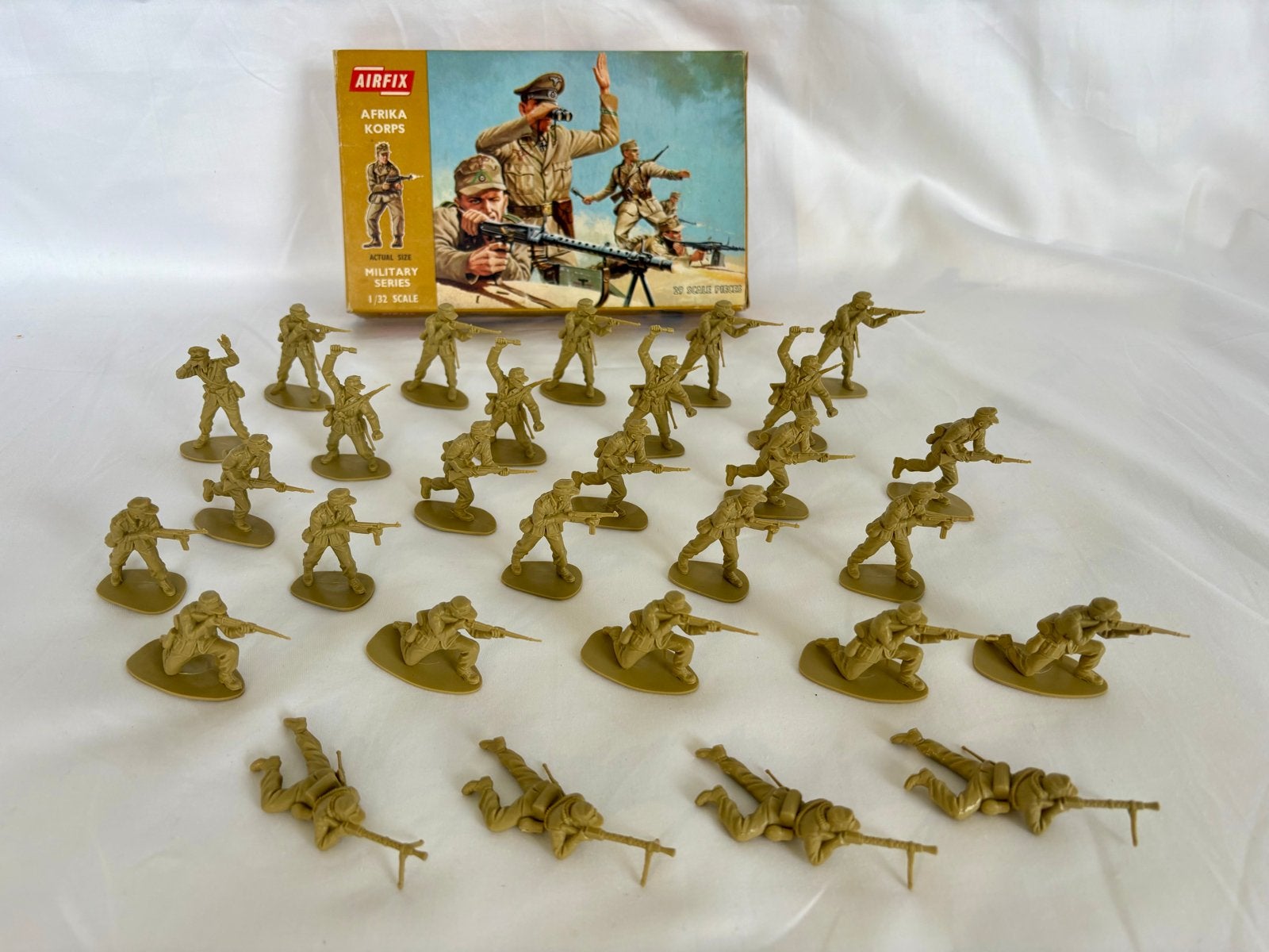≥ Airfix Afrika Korps Militaire Serie 1/32 Schaal Figuren — Modelbouw ...