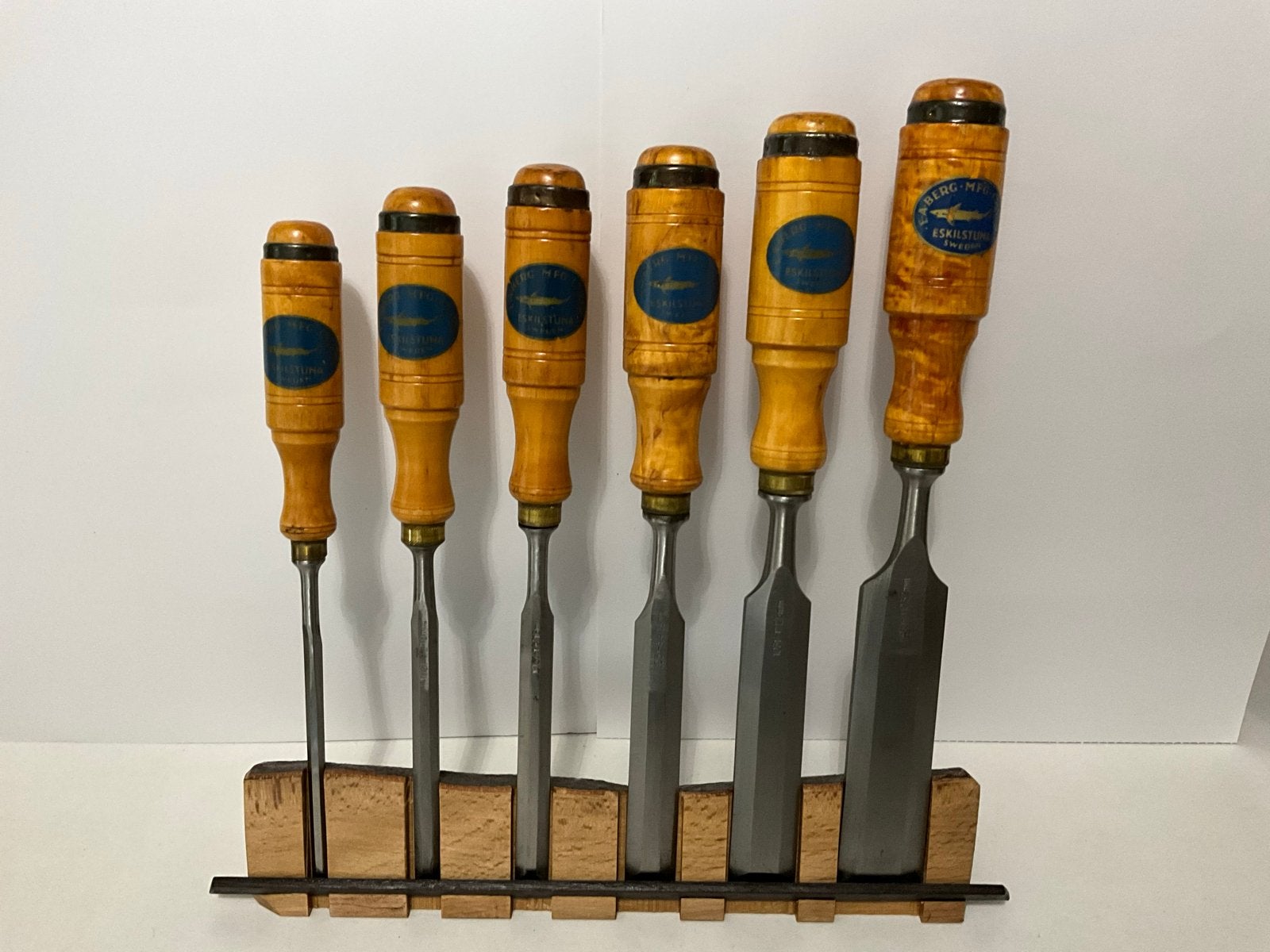 ≥ Set van 6 vintage Erik Anton Berg beitels (m2407819249) — Antiek ...