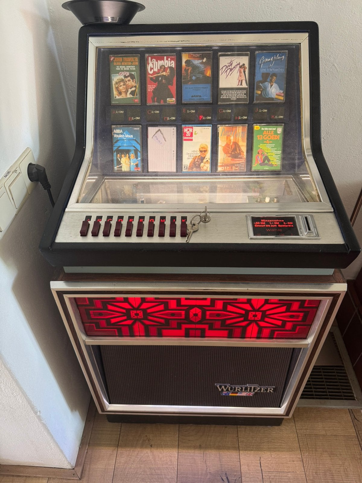 ≥ Wurlitzer C110 cassette jukebox — Automaten | Jukeboxen — Marktplaats