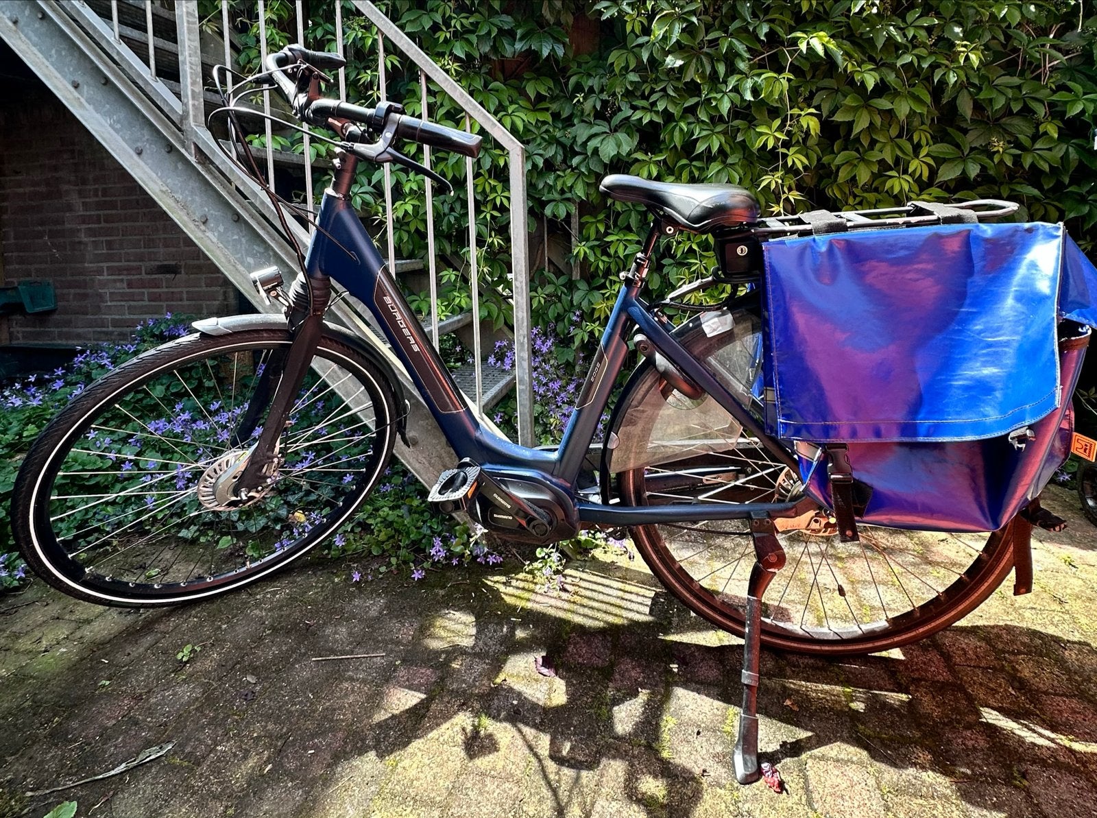 ≥ Burgers Edge E-bike met Shimano en accu achterop — Elektrische ...