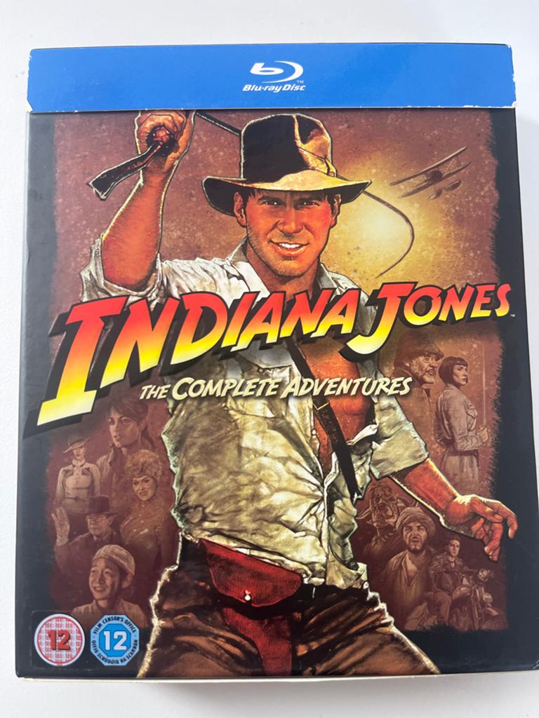 ≥ Indiana Jones: The Complete Adventures Blu-ray Boxset — Blu-ray ...