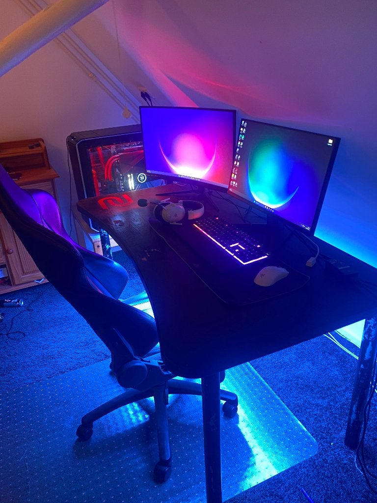 ≥ RTX 4080 Gaming PC + 300Hz Dual Monitor Setup (Complete set ...