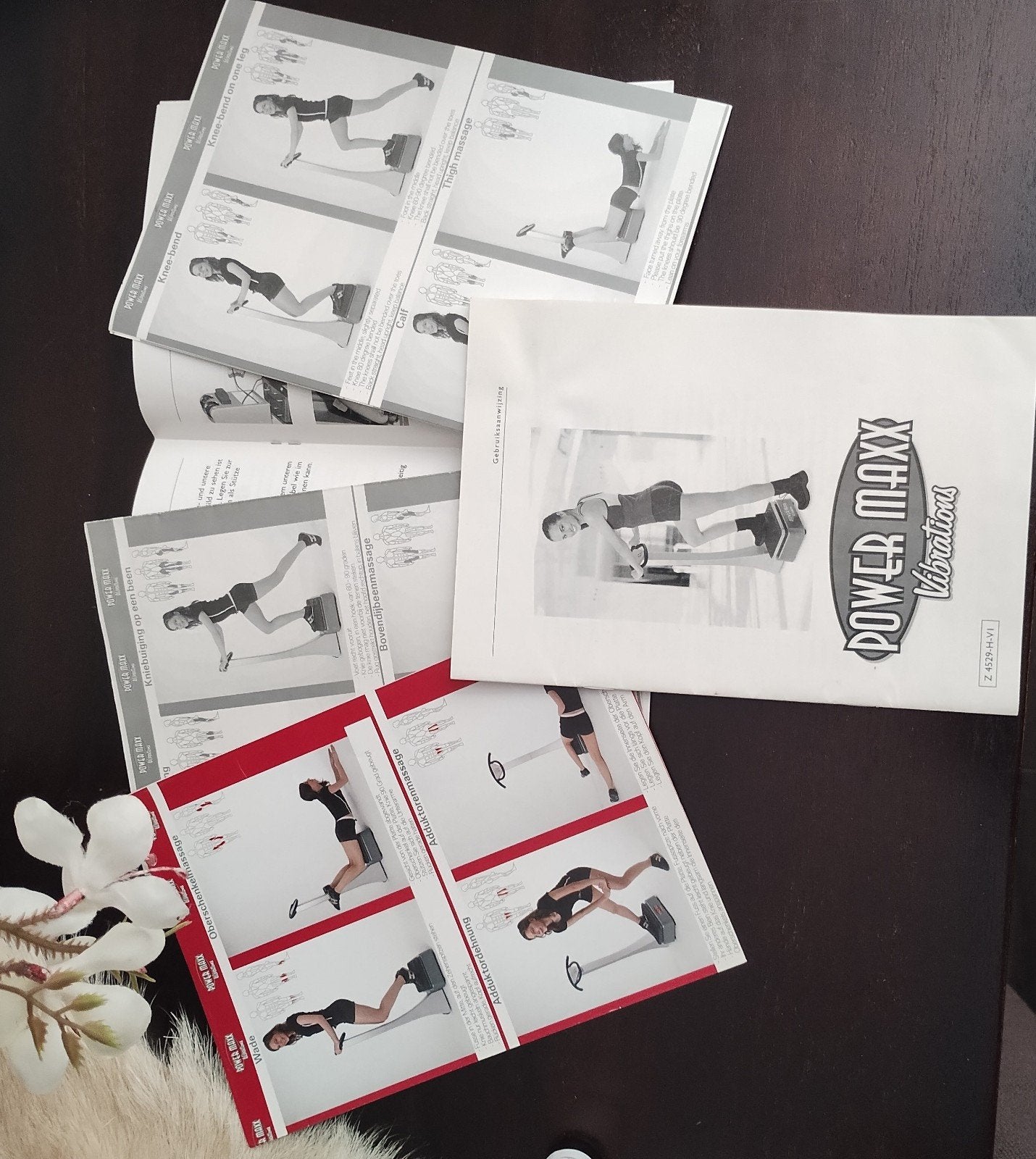 ≥ Power Maxx Vibrations trilplaat met handleidingen — Fitnessmaterialen ...