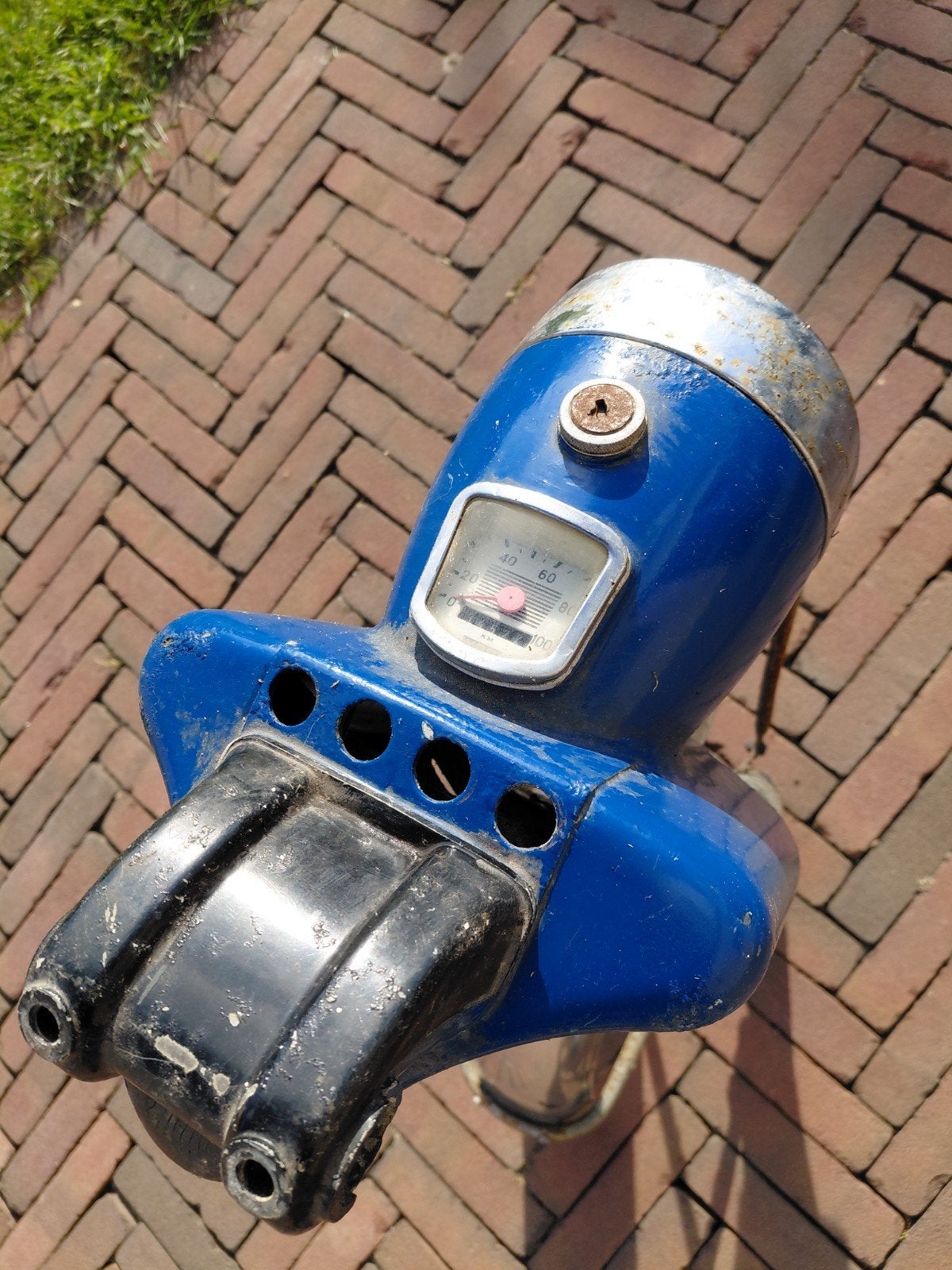 ≥ Zundapp 517 Koplamphuis met teller en voorvork — Brommeronderdelen ...