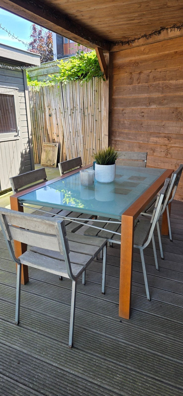 ≥ Uitschuifbare glazen Linge Roset tafel (140-259 cm) (m2406043266 ...