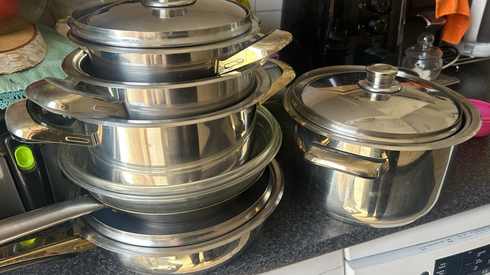≥ Solingen Pannenset RVS 18-10 - Diverse Maten — Keuken | Potten en ...