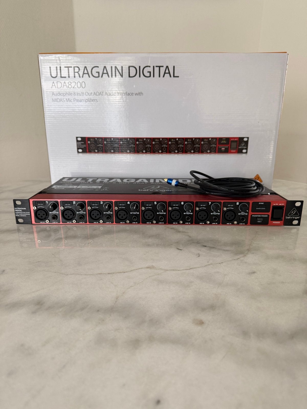 Behringer Ultragain Digital ADA8200 Audio Interface (m2455641095 ...