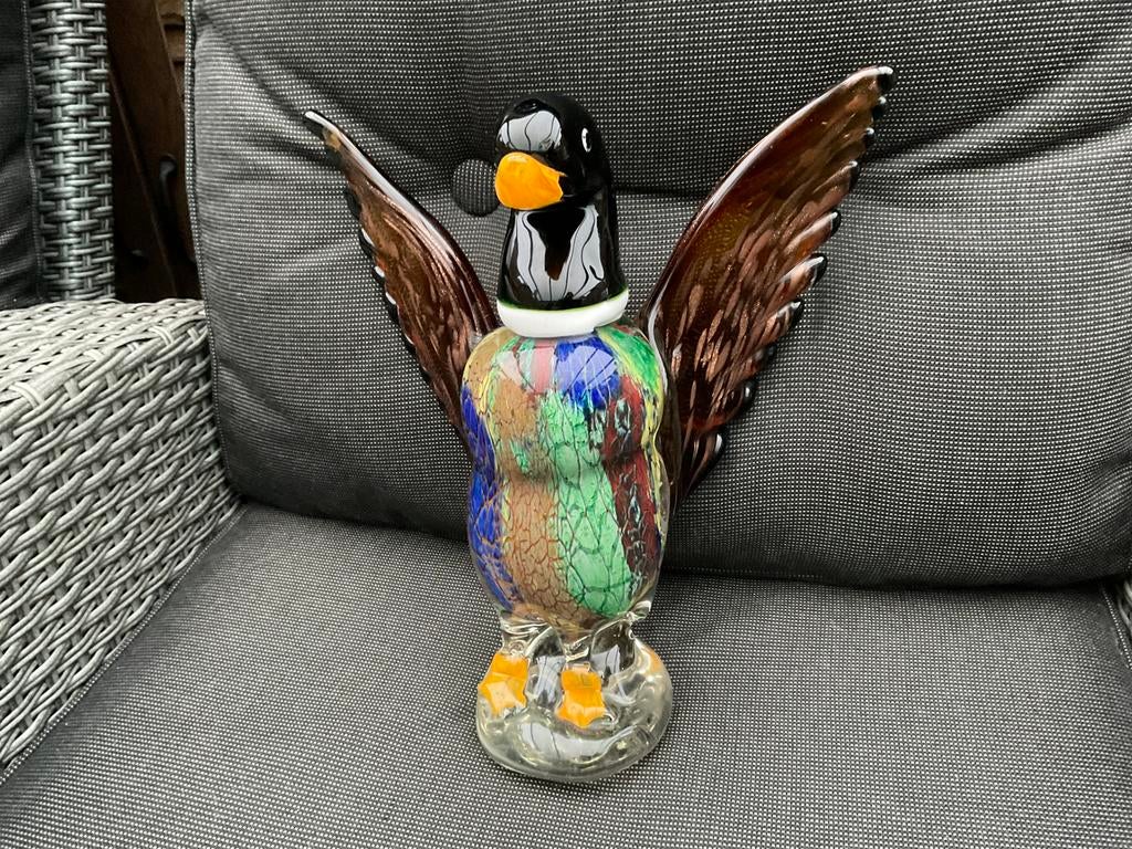 ≥ Vind murano eend in Antiek | Glas en Kristal op Marktplaats