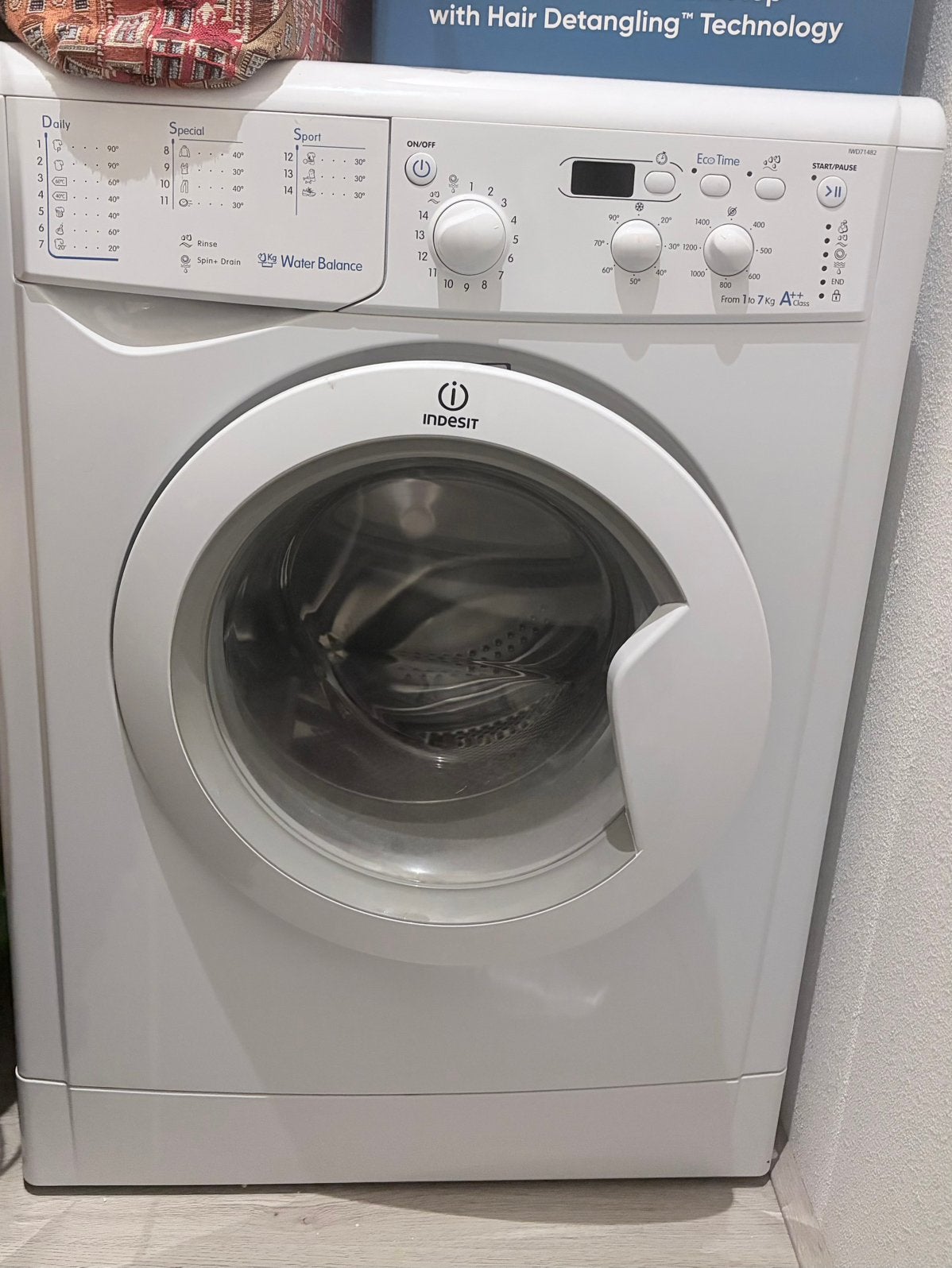 ≥ Indesit Wasmachine 7kg A++ Eco Time — Wasmachines — Marktplaats