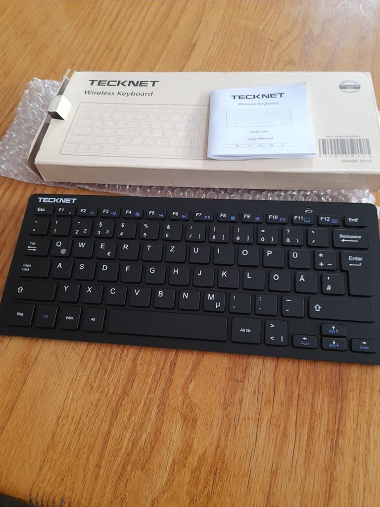 ≥ TECKNET Draadloos Toetsenbord - Compact en Nieuw — Toetsenborden ...