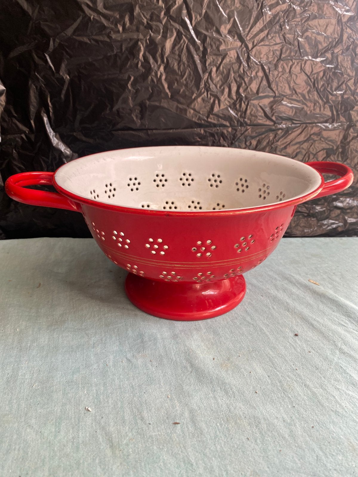≥ Vind gouden rood in Antiek | Emaille op Marktplaats