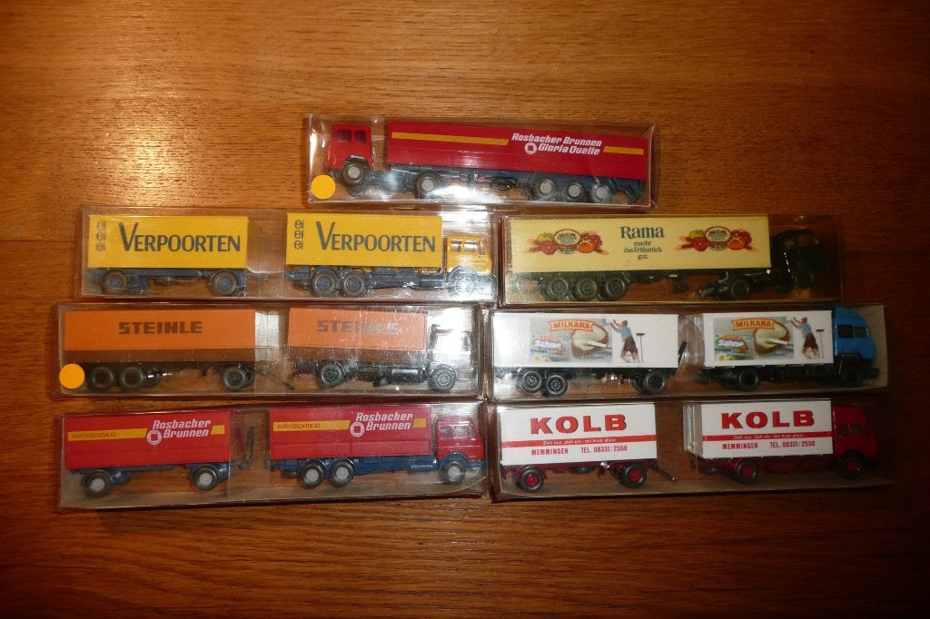 ≥ HO spoor oudere Wiking vrachtwagens — Modelauto's | 1:87 — Marktplaats