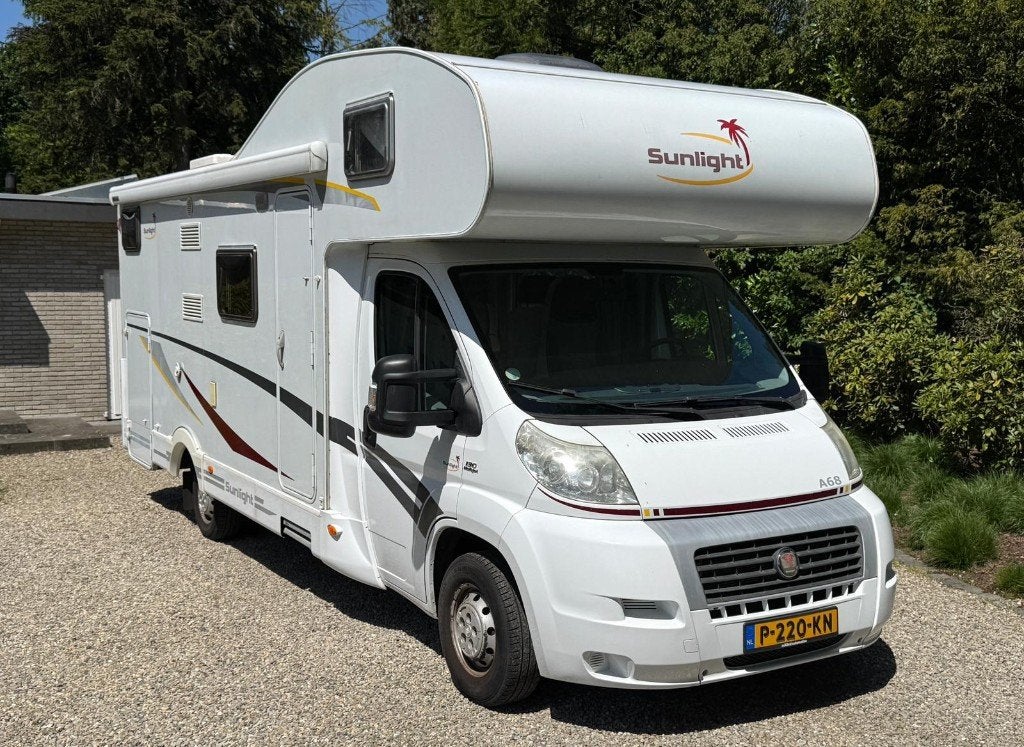≥ Fiat Ducato Sunlight A68 Alkoof Camper — Campers — Marktplaats