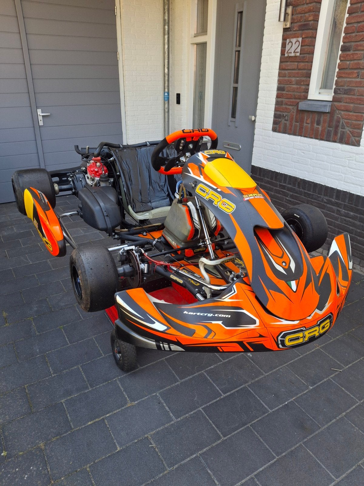 ≥ CRG DD2 racekart met Rotax DD2 EVO 2, 125 cc + veel extra's ...