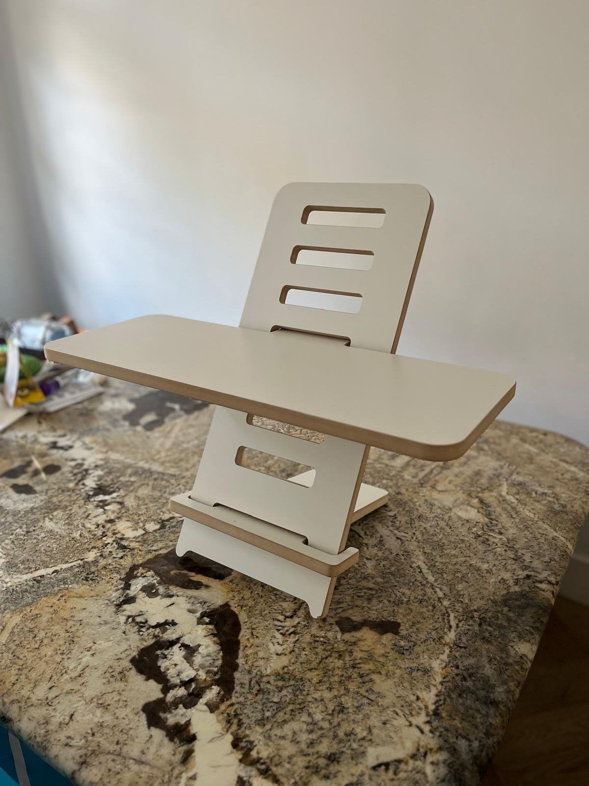 ≥ Zit-sta bureau Opzetstuk — Laptopstandaarden — Marktplaats